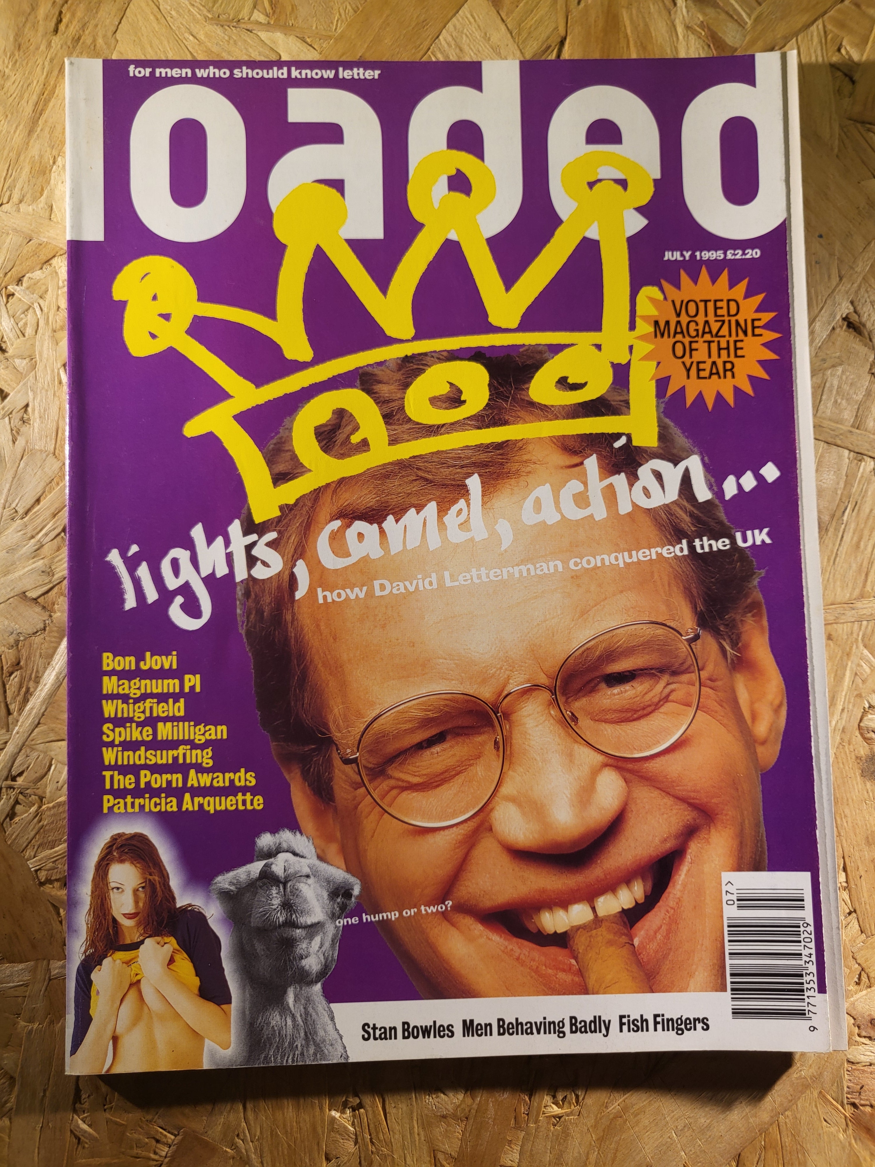 Loaded Magazine July 1995 (951) Patricia Arquette Kay Marshall – Lads Mags