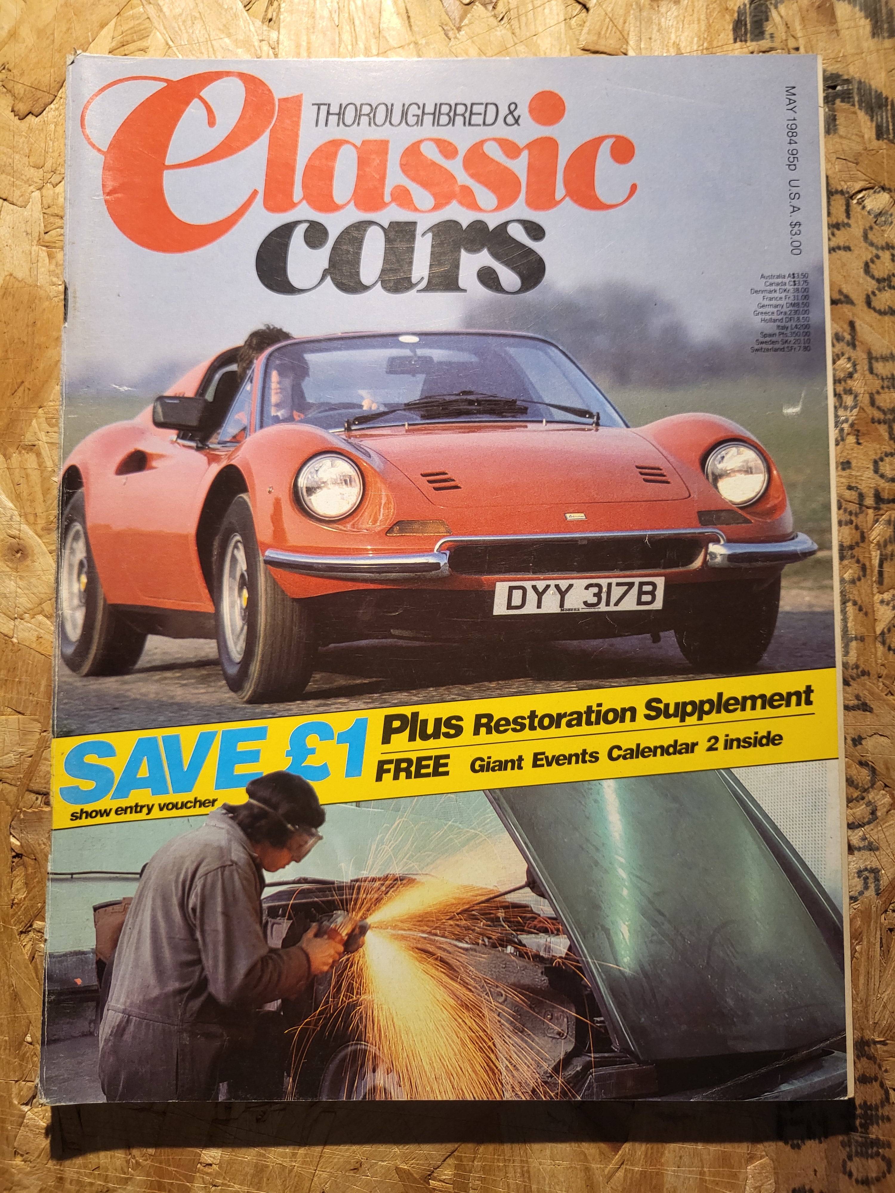 Classic Cars Magazine May 1984 (1014) Fiat 130 Triumph GT6 Corvette BM ...