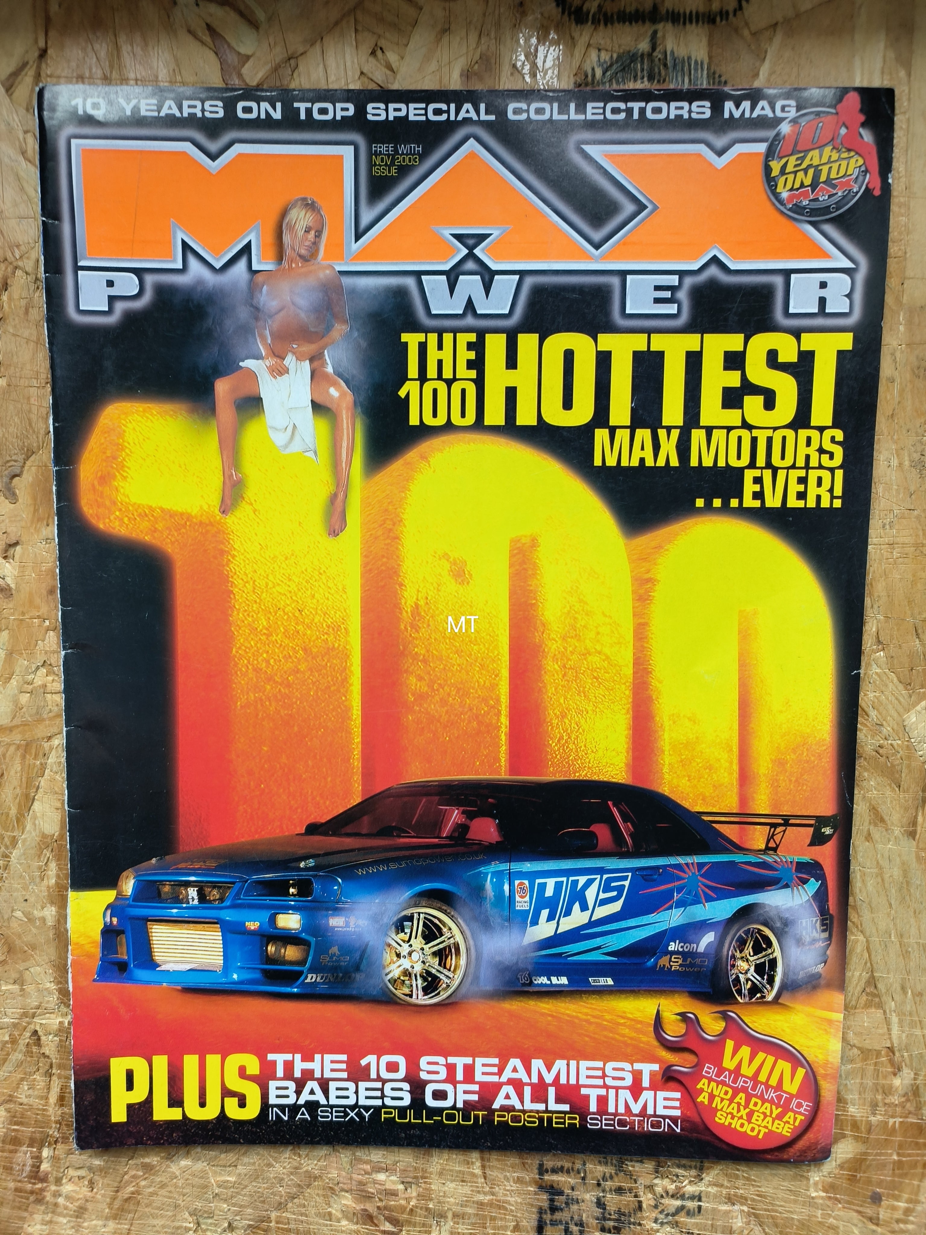 Max Power Magazine "The 10 Hottest Max Babes" (1060) Jo Lawden Jakki D ...