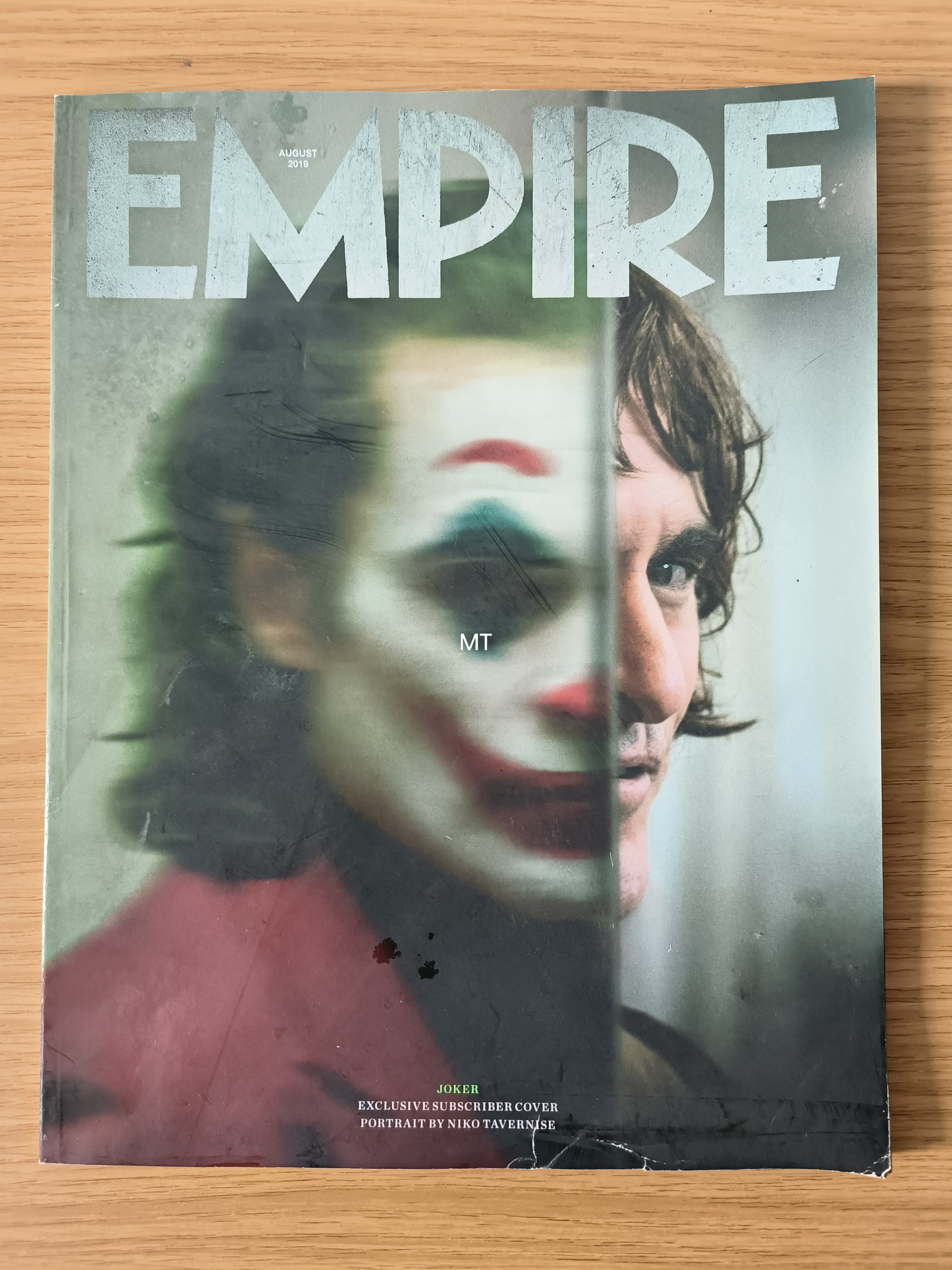 EMPIRE Magazine August 2019 Subscriber (1076) Joker Spider-man Jaws 2 ...