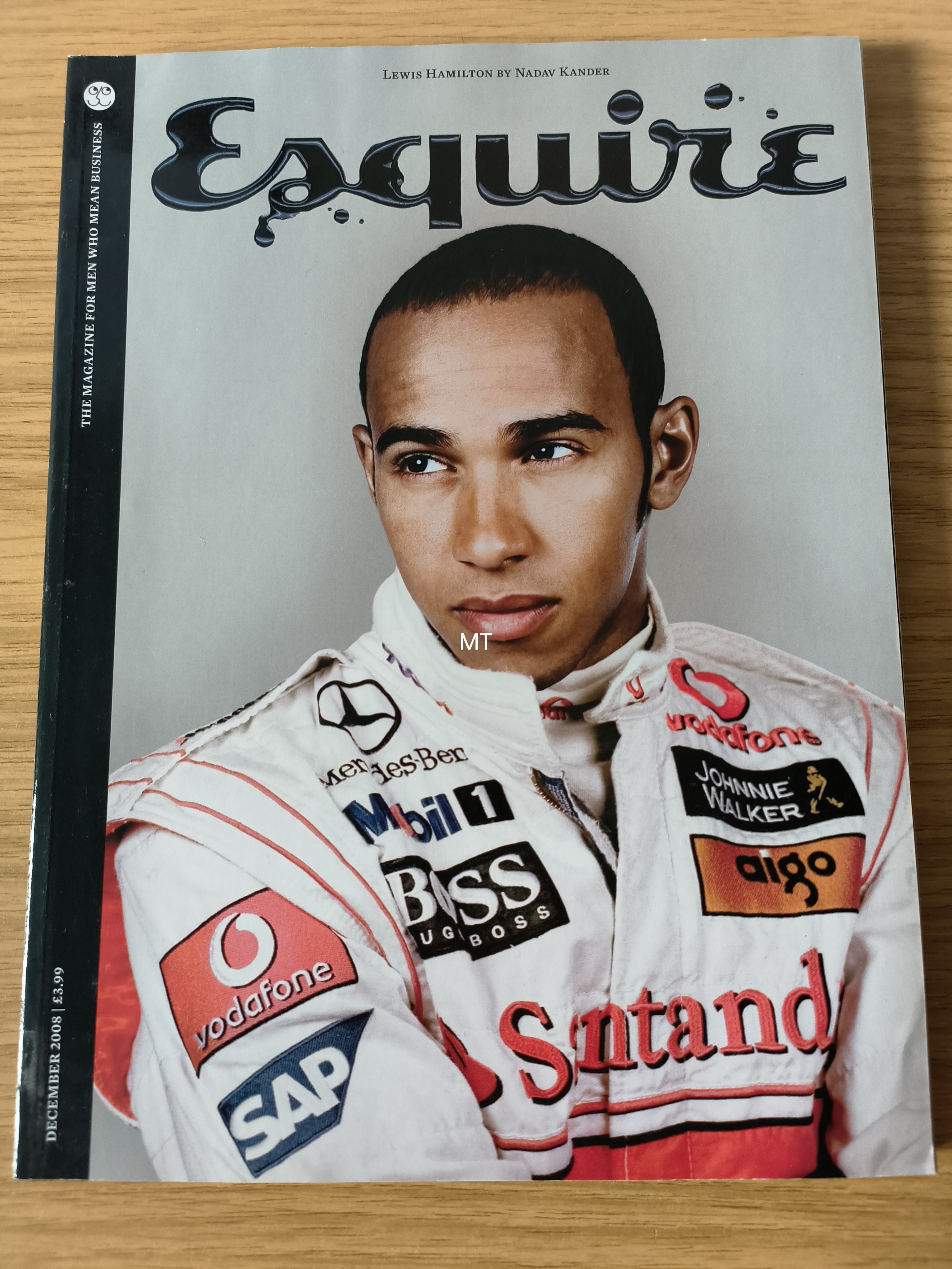 ESQUIRE Magazine December 2008 (1105) LEWIS HAMILTON PETER CAPALDI RIC ...
