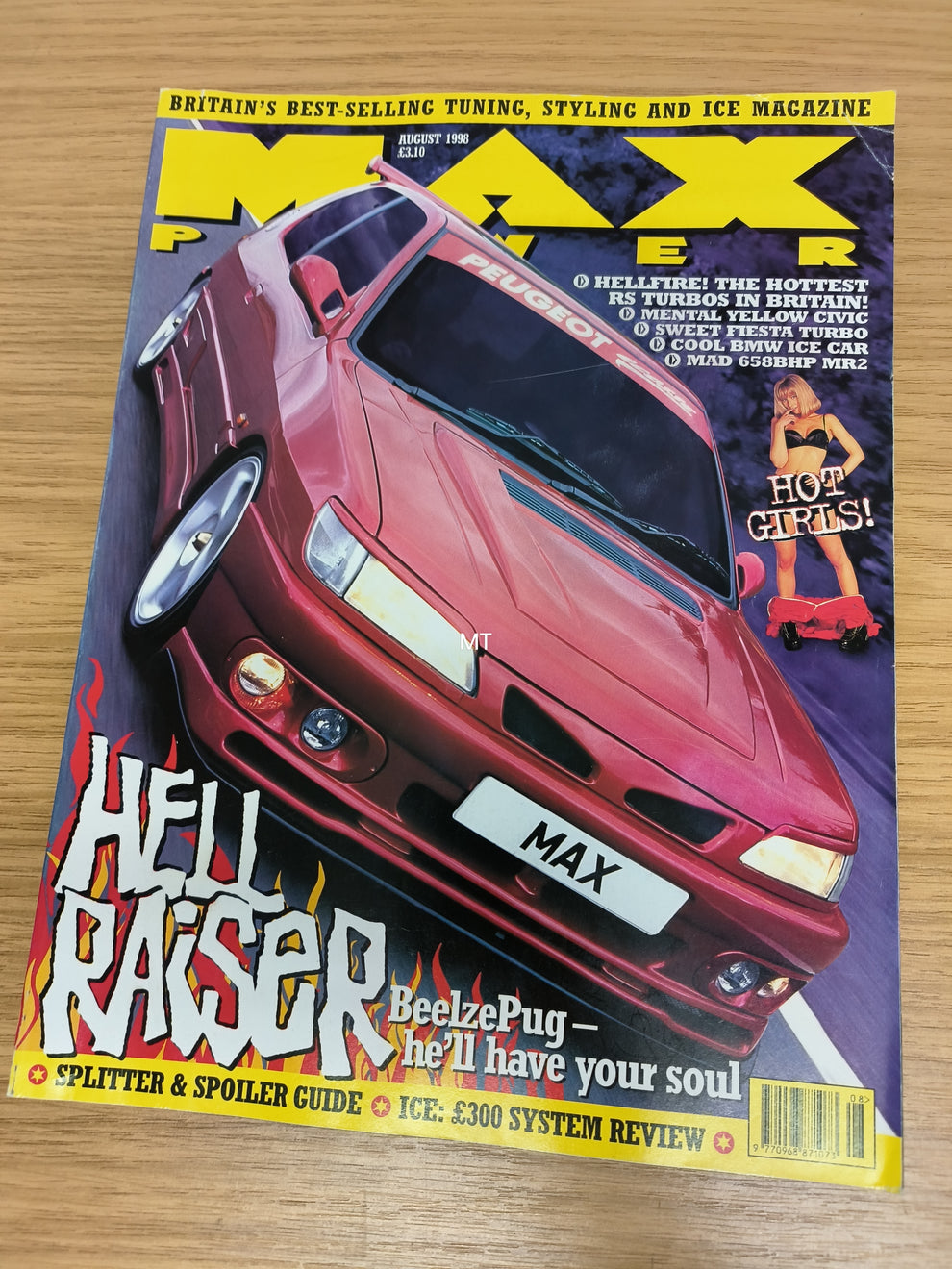 MAX POWER Magazine August 1998 (1110) Hell raiser Beelze pug – Magazine ...