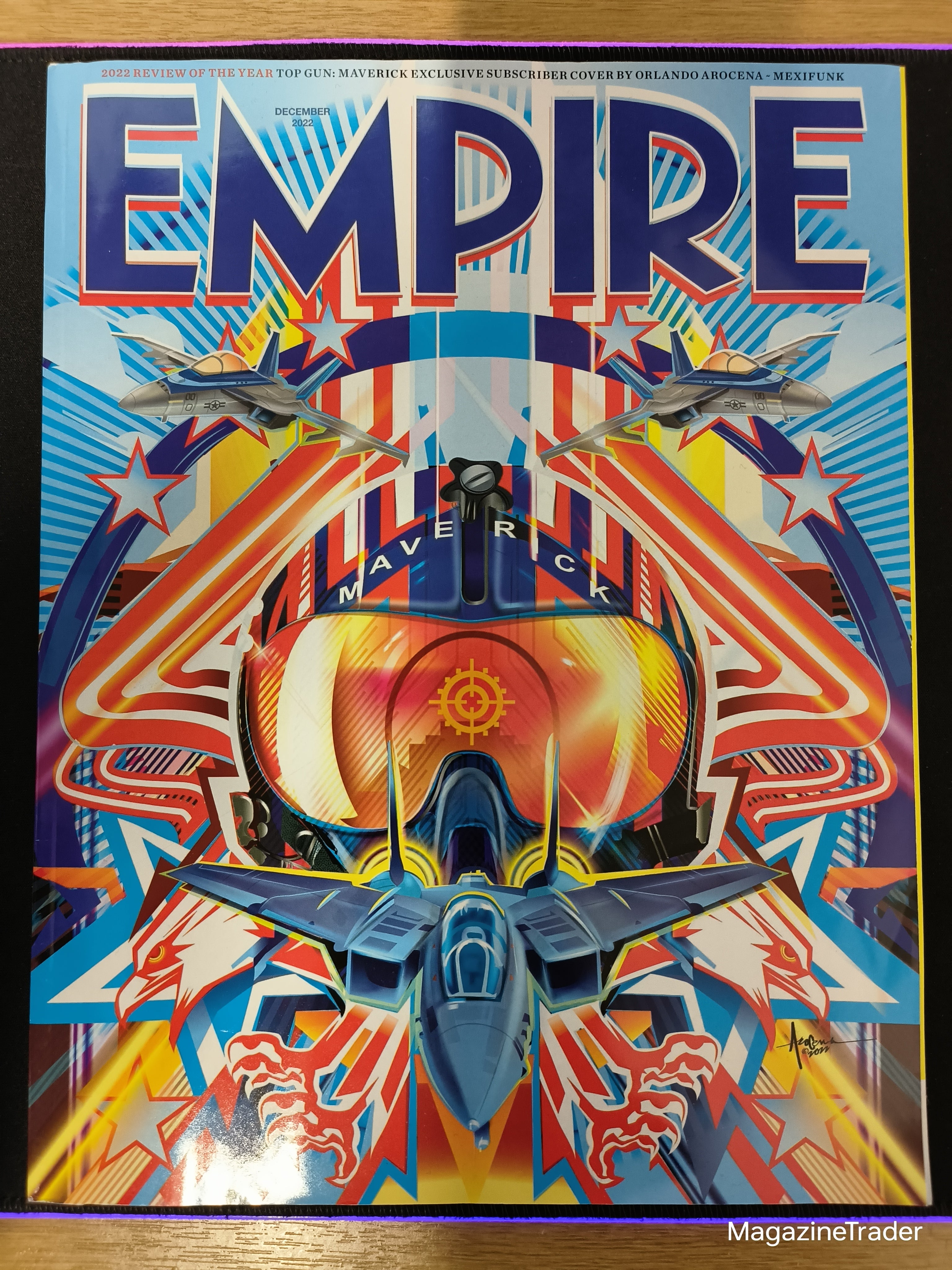 Empire Magazine December 2022 Top Gun Maverick Review Year Subscriber ...