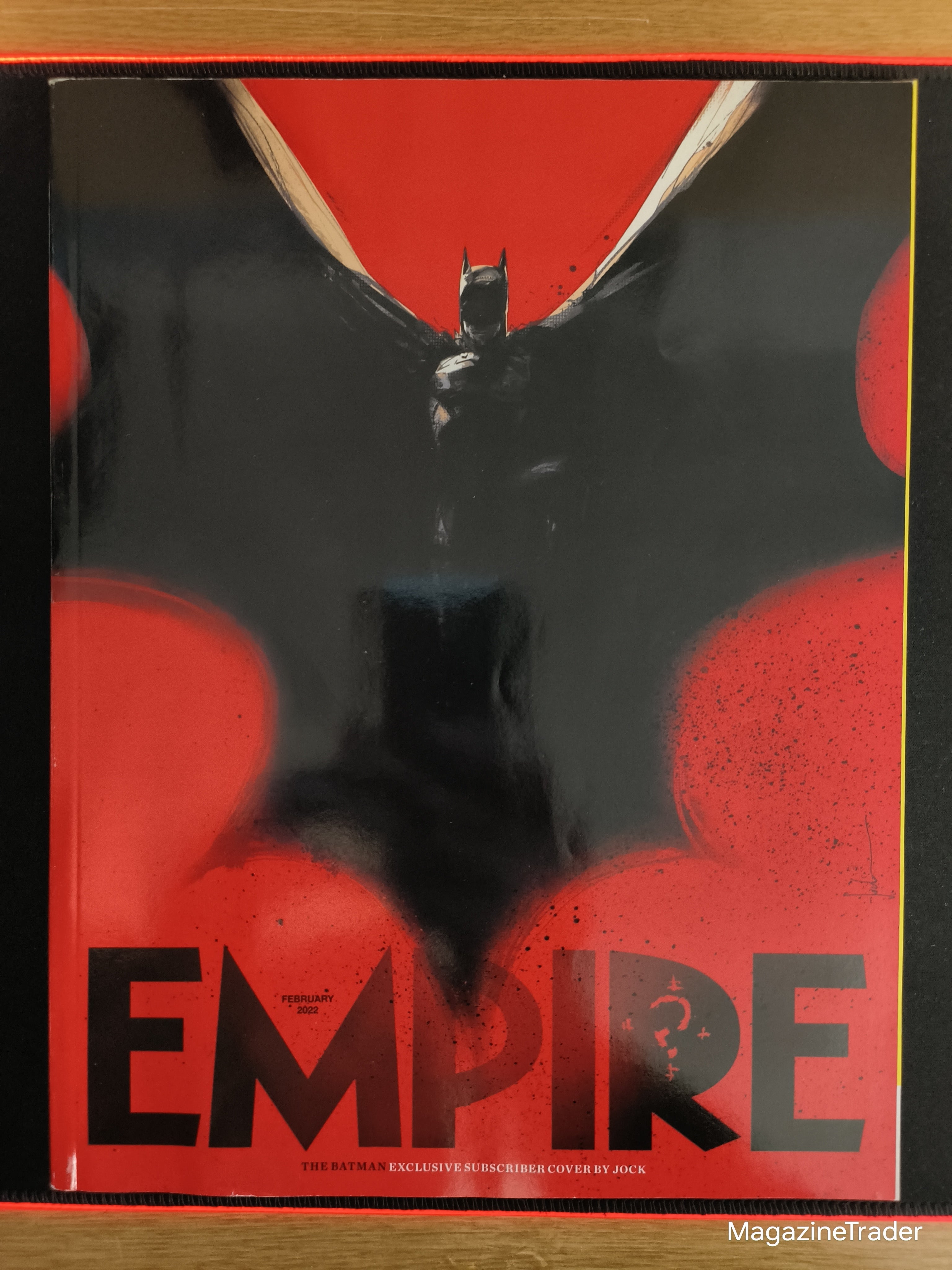 Empire Magazine February 2022 The Batman Subscriber Cover Jock | Lads Mags