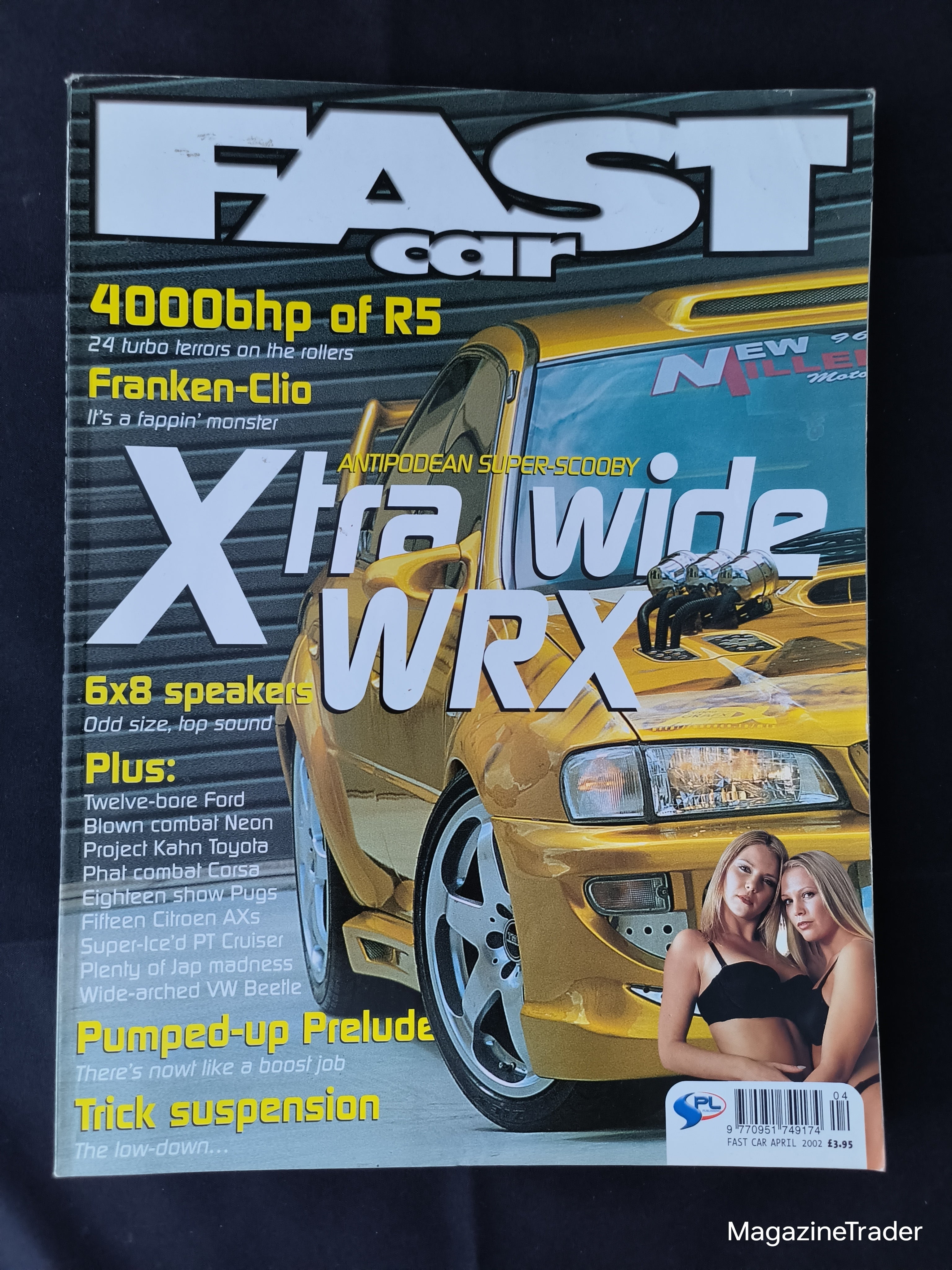 Fast Car Magazine April 2002 - Subaru WRX & Modified Cars – Lads Mags