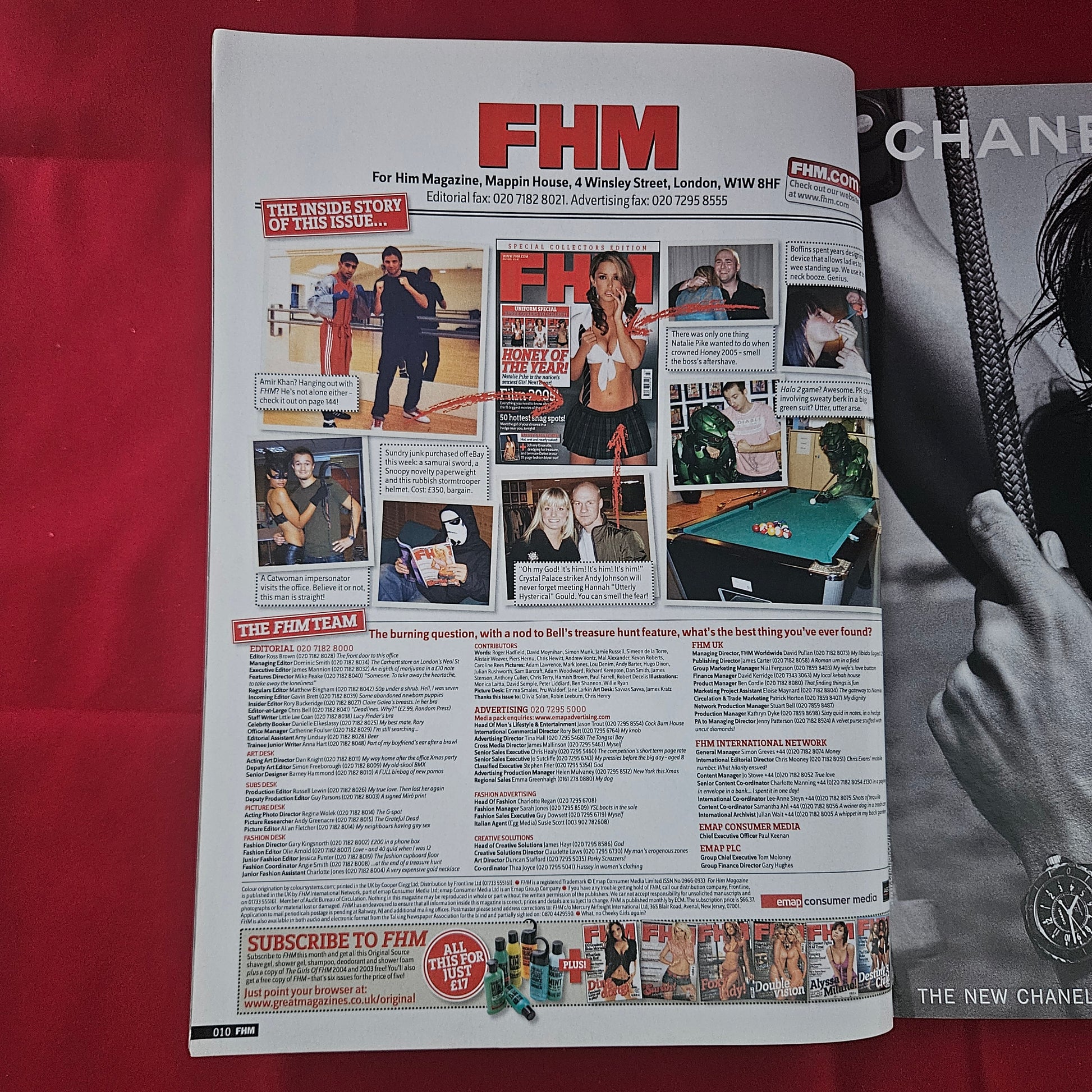 FHM Magazine March 2005 - Natalie Pike Honey of the Year Special ...